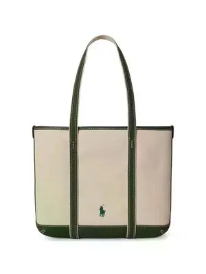 Polo Ralph Lauren Embroidered Patch Shopper Tote