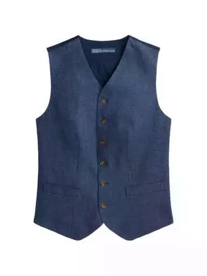 Polo Ralph Lauren Buttoned Vest - Blue
