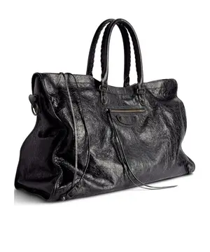 Balenciaga Le City Zipped Travel Bag - Black