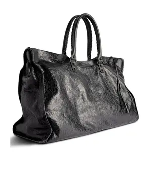 Balenciaga Le City Zipped Travel Bag - Black