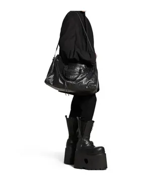 Balenciaga Le City Zipped Travel Bag - Black