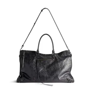 Balenciaga Le City Zipped Travel Bag - Black