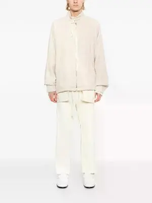 MIDORIKAWA Zip-up High-neck Shirt