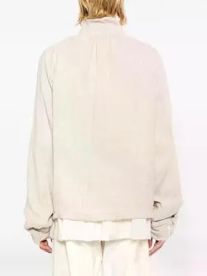MIDORIKAWA Zip-up High-neck Shirt