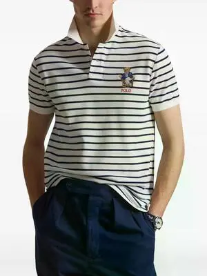Polo Ralph Lauren Striped Bear Polo Shirt