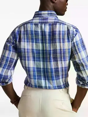 Polo Ralph Lauren Check-pattern Linen Shirt
