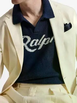 Polo Ralph Lauren Logo Intarsia Short-sleeve Sweater