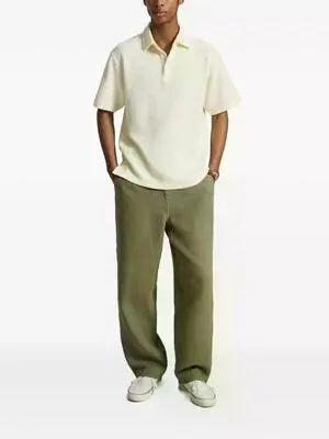 Polo Ralph Lauren Textured Polo Shirt - Neutrals