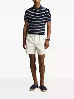 Polo Ralph Lauren Striped Rib-knit Polo Shirt