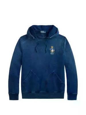 Polo Ralph Lauren Embroidered Logo Hoodie - Blue