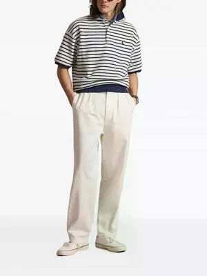 Polo Ralph Lauren Relaxed Fit Striped Textured Polo Shirt
