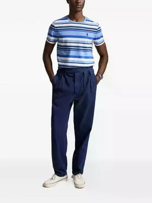 Polo Ralph Lauren Striped Logo T-shirt - Blue