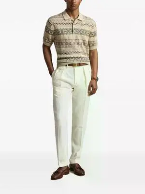 Polo Ralph Lauren Fair Isle Knit Sweater - Brown