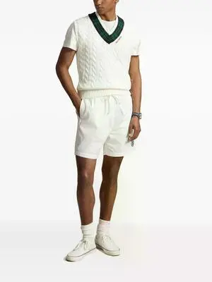 Polo Ralph Lauren Cable-knit V-neck Sweater