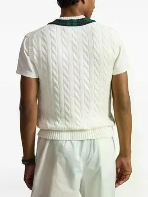 Polo Ralph Lauren Cable-knit V-neck Sweater