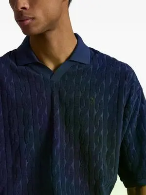Polo Ralph Lauren Cable-knit Terry Collar T-shirt