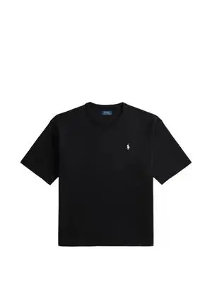 Polo Ralph Lauren Embroidered Logo T-shirt - Black