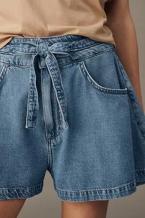 Paige Mathilda Denim Shorts - Rosecrans