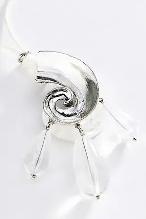 Anthropologie Shell Pendant Necklace