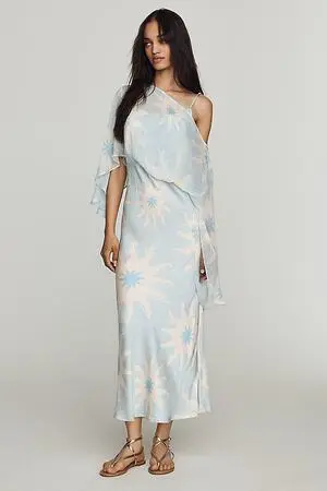 NEVER FULLY DRESSED Soleil Julianna Maxi Dress - Blue