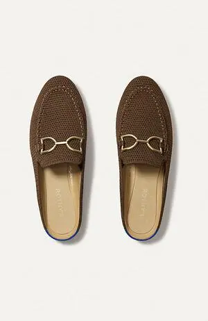 Rothy's The Double Bit Loafer Mules - Brown