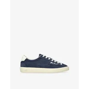 AUTRY Windscape Suede Lace-up Trainers - Navy
