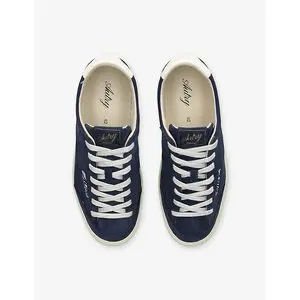 AUTRY Windscape Suede Lace-up Trainers - Navy