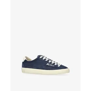 AUTRY Windscape Suede Lace-up Trainers - Navy