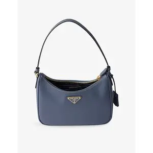 Prada Re-edition 2005 Saffiano Leather Mini Handbag - Blue
