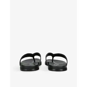 Sam Edelman Lila Leather Sandals - Black