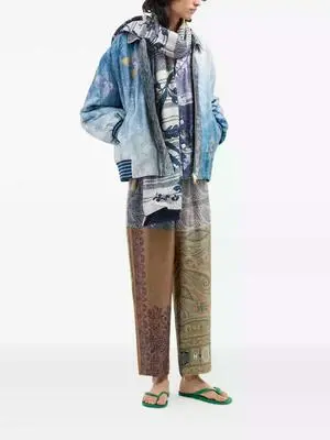 PIERRE-LOUIS MASCIA Aloe Printed Short-sleeve Shirt