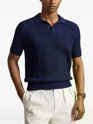 Polo Ralph Lauren Knitted Cotton Polo Shirt