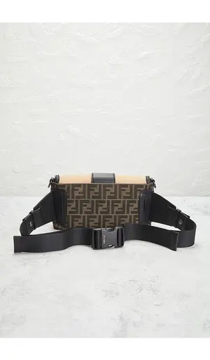 FWRD RENEW Fendi Zucca Baguette Convertible Belt Bag