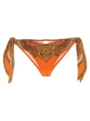 Zimmermann Mahon Paisley-print Bikini Briefs - Multicolor