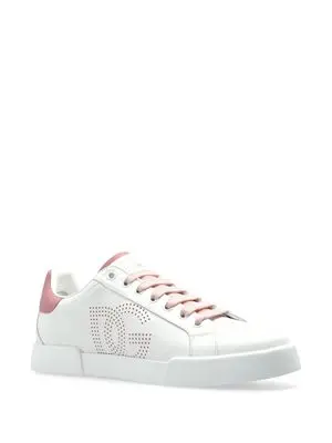 Dolce & Gabbana DOLCE & GABBANA Portofino Leather Sneakers Multicolor
