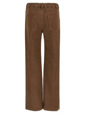 Brunello Cucinelli Contemporary Pull-on Wide Leg Jeans