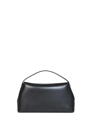 TOTEME Black T-lock Top Handle Bag - Multicolor