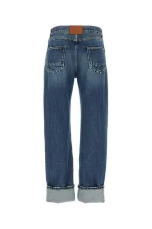 Alexander McQueen Tencel Cotton Jeans - Multicolor