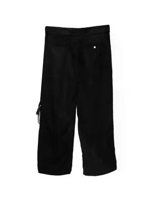 MIDORIKAWA Belted Raw-edge Trousers