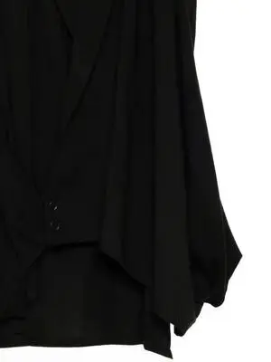 LIMI FEU Asymmetrical Draped Jacket