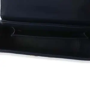 Dior Navy Calfskin 30 Montaigne Box Bag - Blue