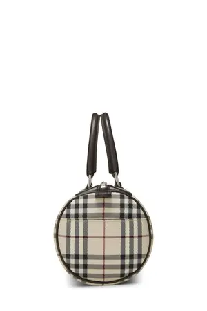 Burberry House Check Roll Handbag