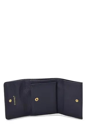 Chanel Calfskin Compact Wallet