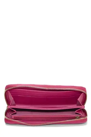Chanel Quilted Lambskin Zippy Wallet