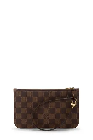 LOUIS VUITTON Damier Ebene Neverfull Pouch Nm