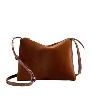 Khaite Lina Crossbody Bag - Rust-colored