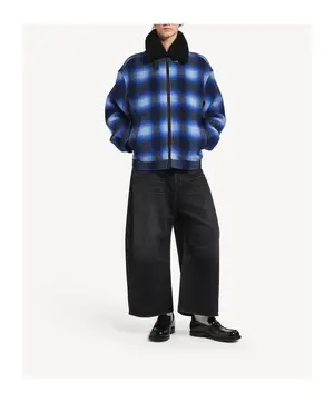 Balenciaga Square Toe Loafers With Matte B Logo