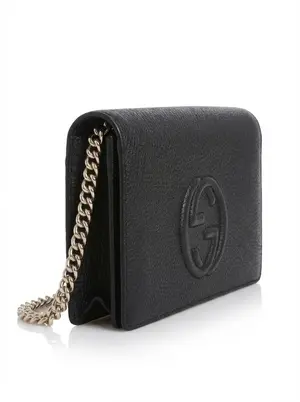 Gucci Logo Chain Shoulder Bag