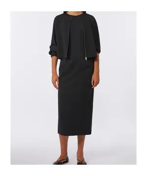 Max Mara Zip-up Boxy Jacket