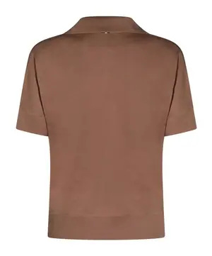 Herno V-neck Fine-knit T-shirt